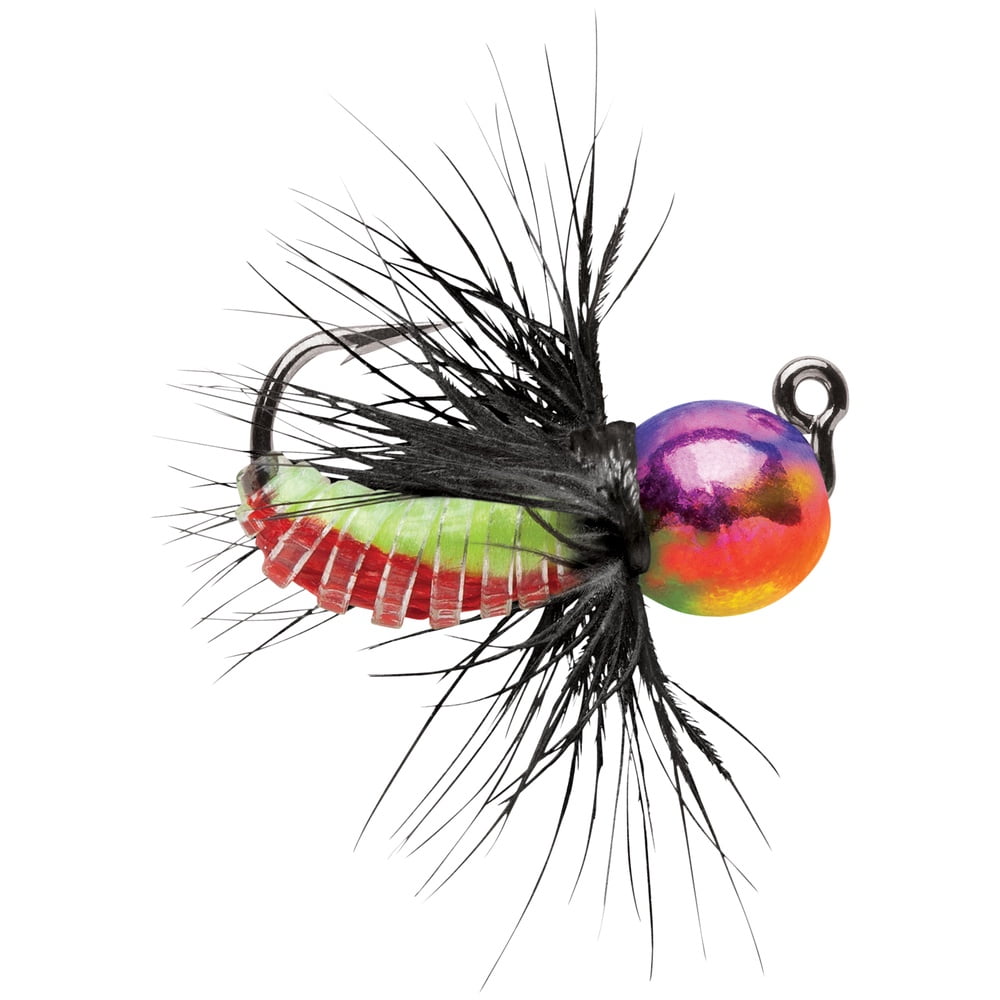 VMC TUNGSTEN FLY JIG mormyshka 1,8g Metallic Rainbow 2 stk - Dreamtm.no