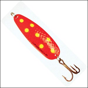 * Lawson 17 Gaula 30gram F9 rød-gule prikk 585.3009 - Dreamtm.no