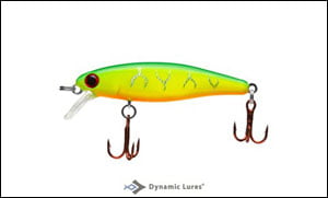 Dynamic Lures HD Trout 6cm 1/10oz Sink Fire Tigre - Dreamtm.no